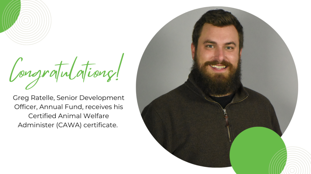 Congratulations to Greg Ratelle on his CAWA Certification - Toronto ...