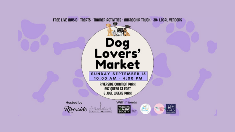 Join Us at the Riverside Dog Lovers Market - Toronto Humane Society
